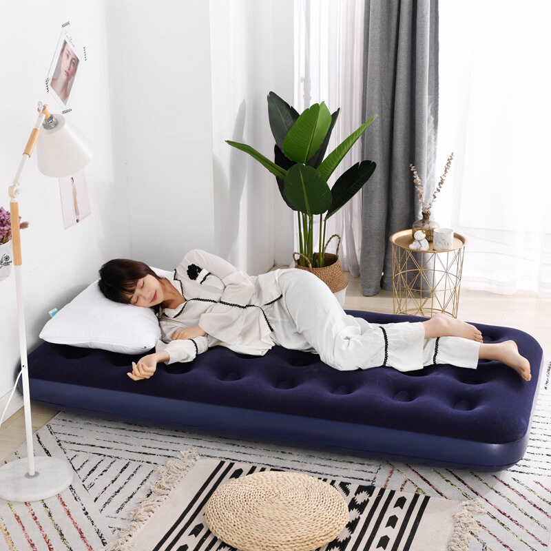 ที่นอนเป่าลม ที่นอนปิคนิคขนาดเตียงเดี่ยว 1917322ซม Inflatable Single ...