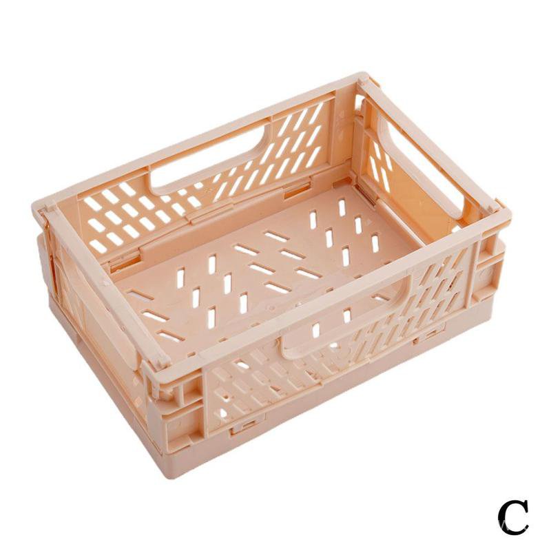 styleNew Arrival Collapsible Crate Plastic Folding Storage M5V0 Desktop ...