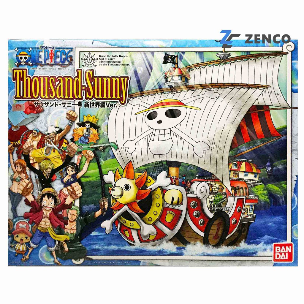Bandai Thousand Sunny Ship New World Ver (One Piece) 4543112716279 ...
