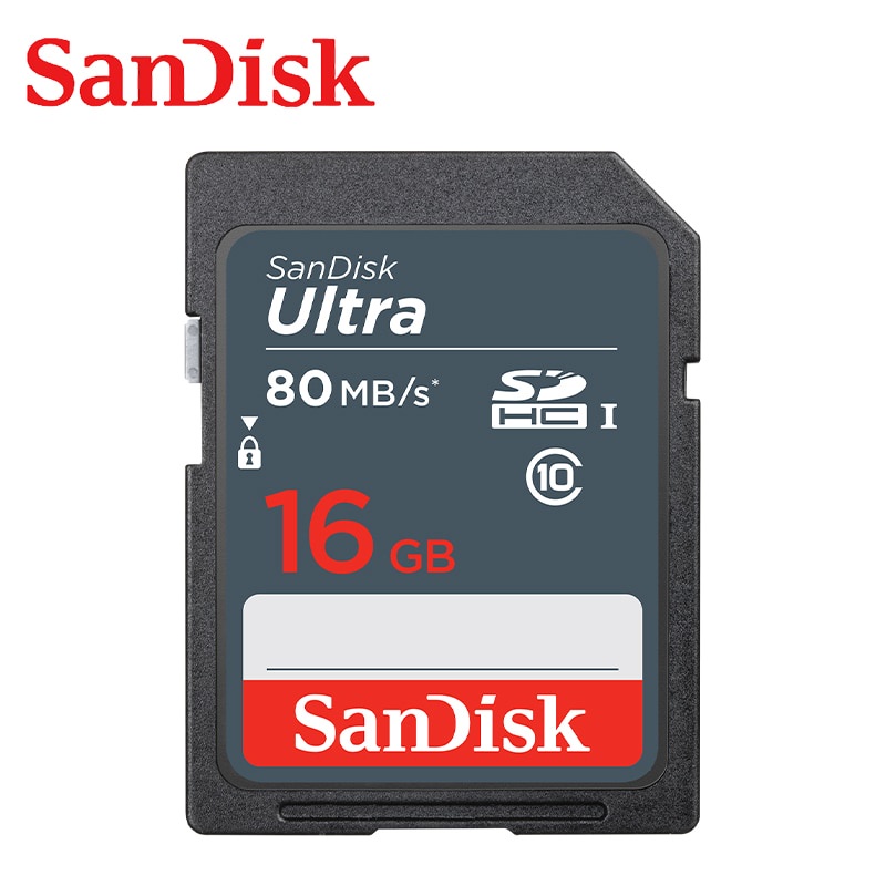 SanDisk Ultra SD Card 16GB 32GB 64GB 128GB 256GB Memory Card 100MBs U1 ...