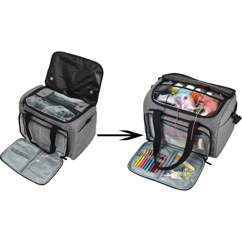 Wmmb กระเป๋าเครื่องสําอางกระเป๋าถักแบบมีซิป - warmhome01.th - ThaiPick