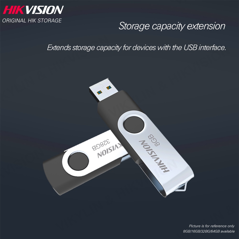 Hikvision USB Flash Drive 8GB 16GB 32GB 64GB Pen Drive USB2.0 USB3.0 ...