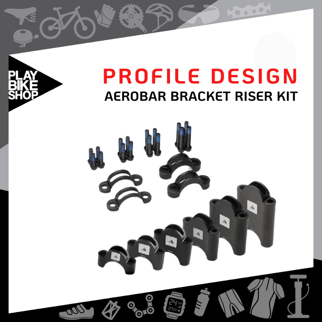 ตัวต่อแฮนด์ Profile Design Aerobar Bracket Riser Kit | Shopee Thailand