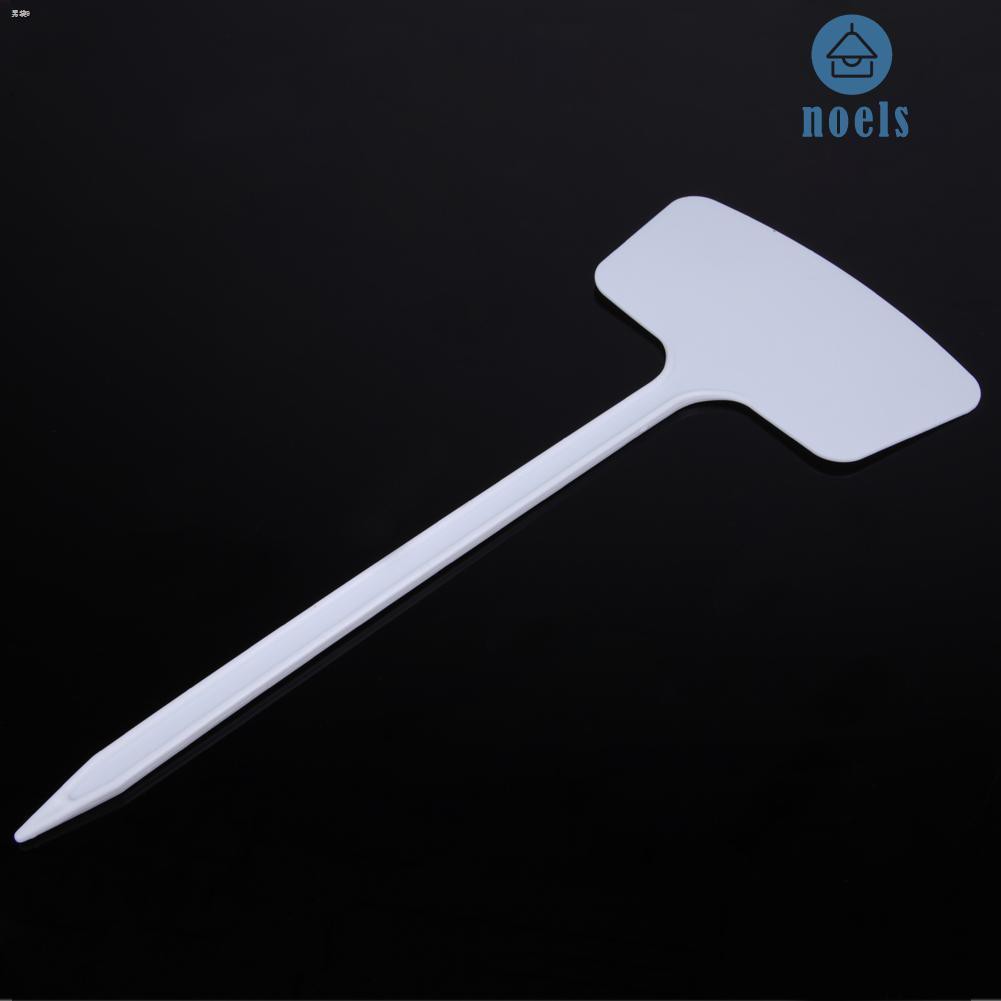 Fast delivery☀10Pcs T-type Plastic Nursery Garden Plant Label Flower ...