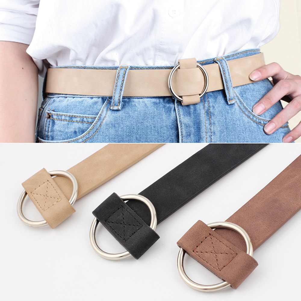 EXPEN Female Belts Women Strap Belt Leather Belt Leisure Newest Metal ...