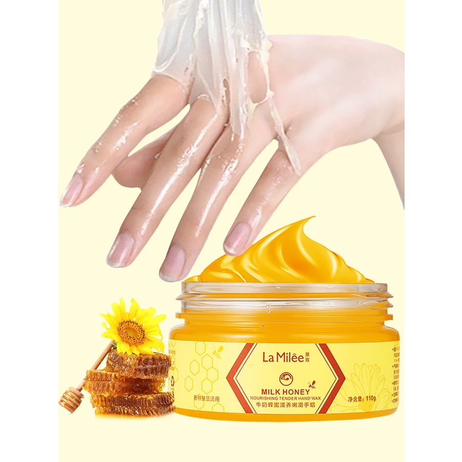 La Milee Milk Honey มาส์กน้ําผึ้งบํารุงมือ 110กรัม - guo19911111.th ...