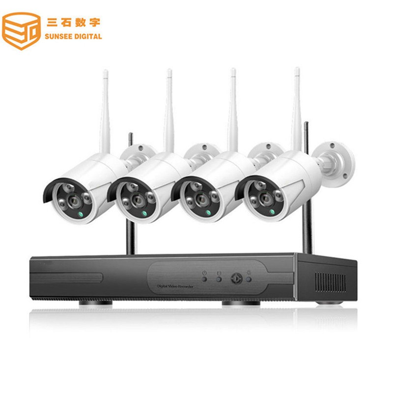 Hikvision Wifi ชุดกล้องวงจรปิดไร้สาย คมชัด 2 ล้านพิกเซล บันทึกภาพและเสียงได้ ติดตั้งง่ายไม่ต้อง 