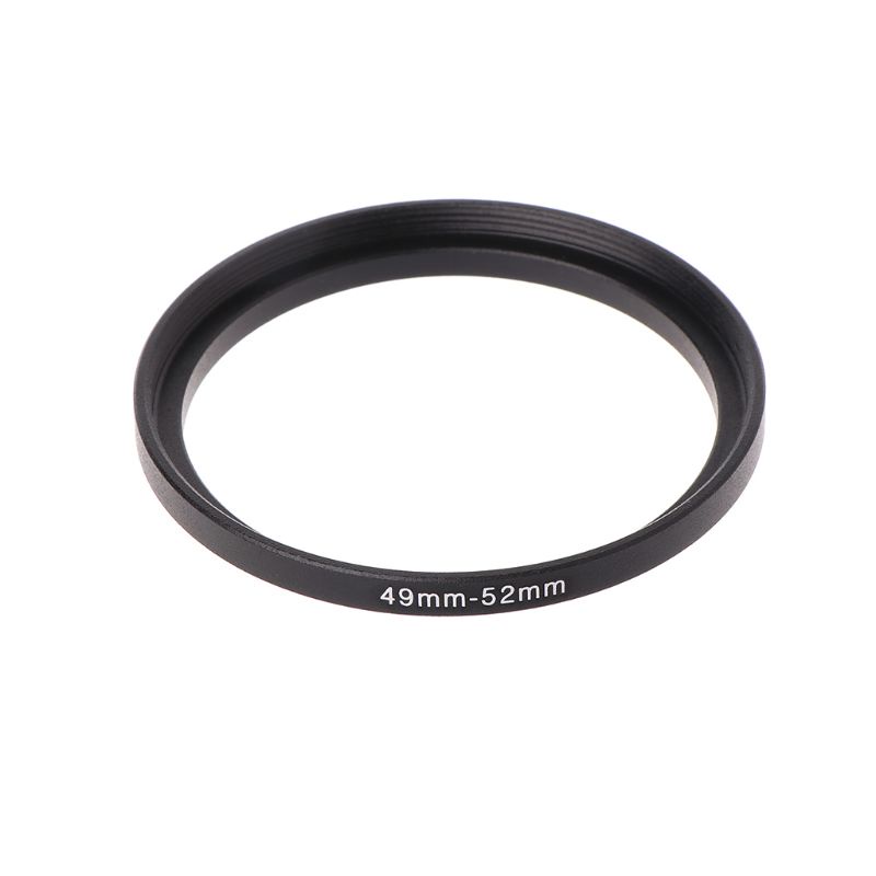 7PCSSET 49MM 77MM Universal Black Metal Aluminum Alloy Step up Ring ...