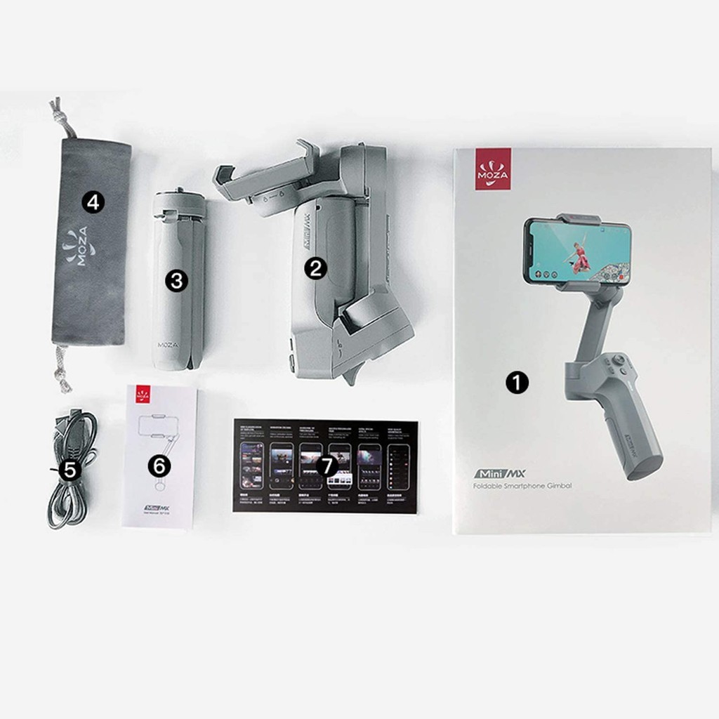 MOZA MINI MX ไม้กันสั่น 3แกน สำหรับ สมาร์ทโฟน ออกแบบมาเพื่อ ง่ายต่อการ ...