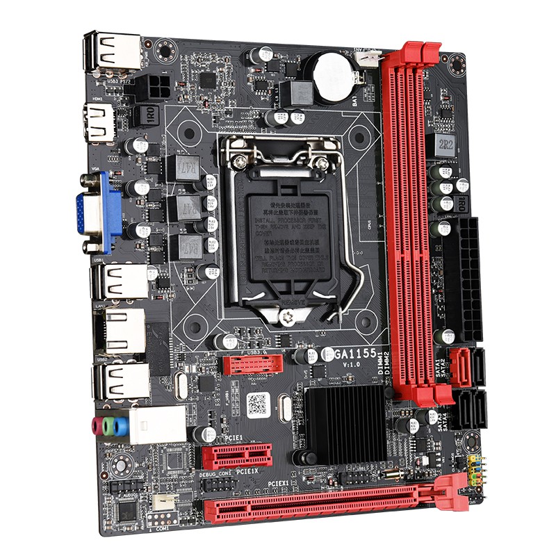 เมนบอร์ดLGA 1155 Gaming Motherboard Intel B75 Chipset MotherBoard ...
