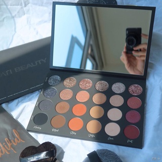 Tati Palette Textured Neutrals Vol 1 Matte Shimmer Glitter 24 สีอายแชโด ...