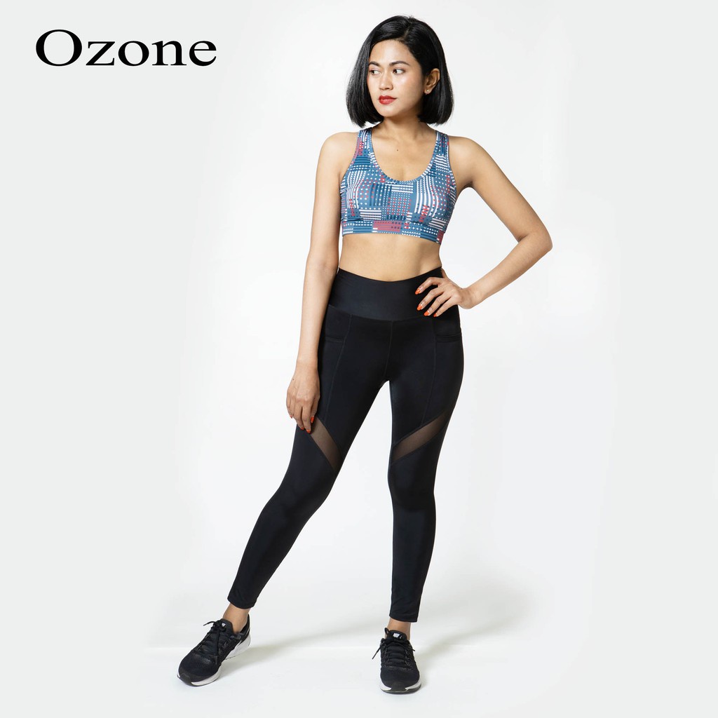 OZONE SPORT BRA สปอร์ตบรา สำหรับออกกำลังกาย สีเทา รุ่น WT2004 เสื้อในส ...