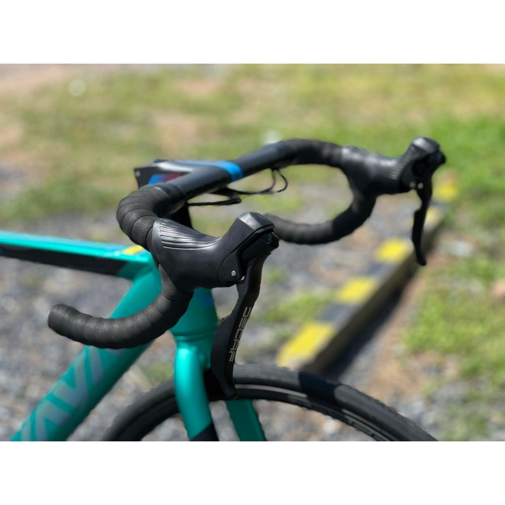 พร้อมของแถมเสือหมอบ JAVA RONDA Disc 18sp.แฮนด์ Integrated ทรง Aero (แถม ...