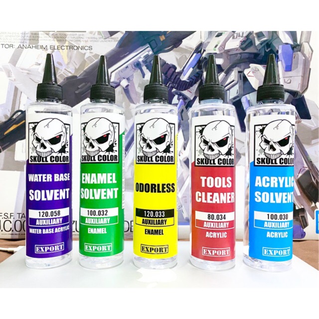 Skull Color Thinner ทินเนอร์ gundam gunpla โมเดล กันดั้ม กันพลา หุ่น รถ ...