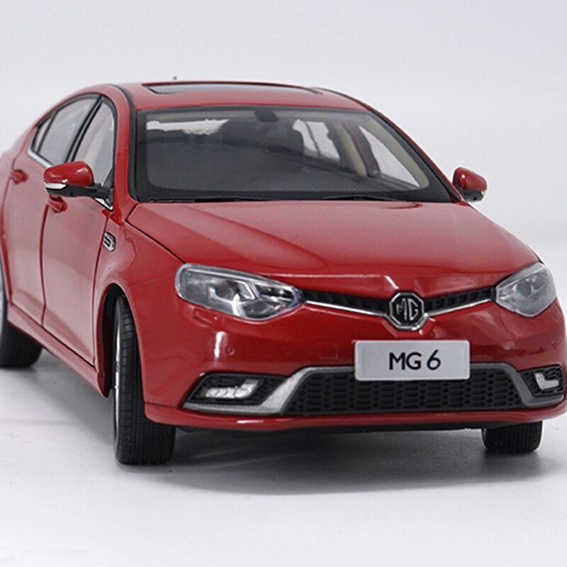 Original factory authentic 1:16 MG new MG6 red diecast car models with ...