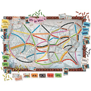 บอร์ดเกม ของแท้ Ticket To Ride US (English Version) - littlekrakenstore ...