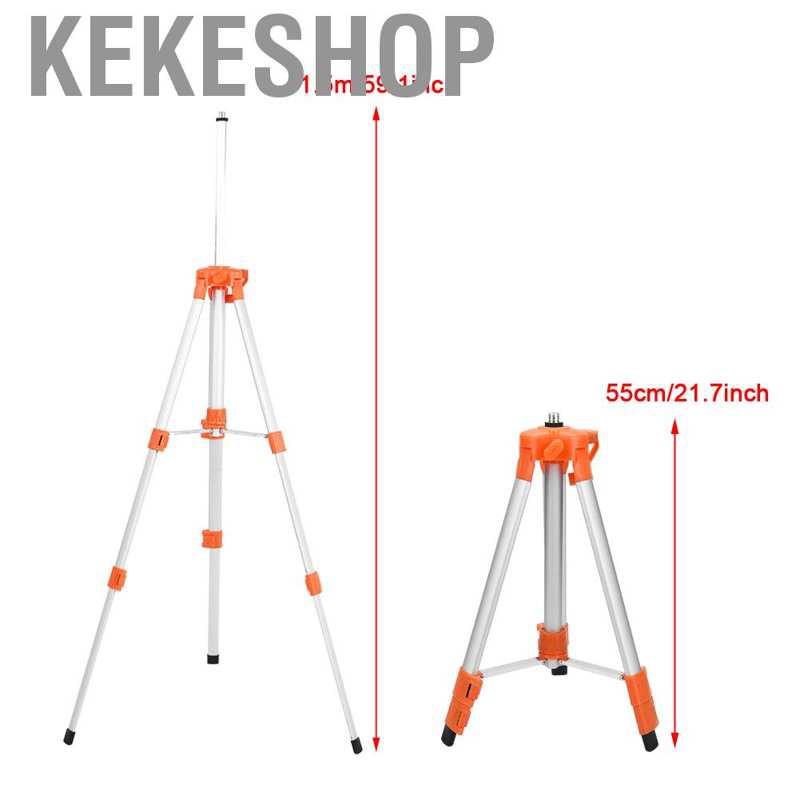 Kekeshop 1.2M/1.5M Adjustable Tripod Level Stand for Self-Leveling ...