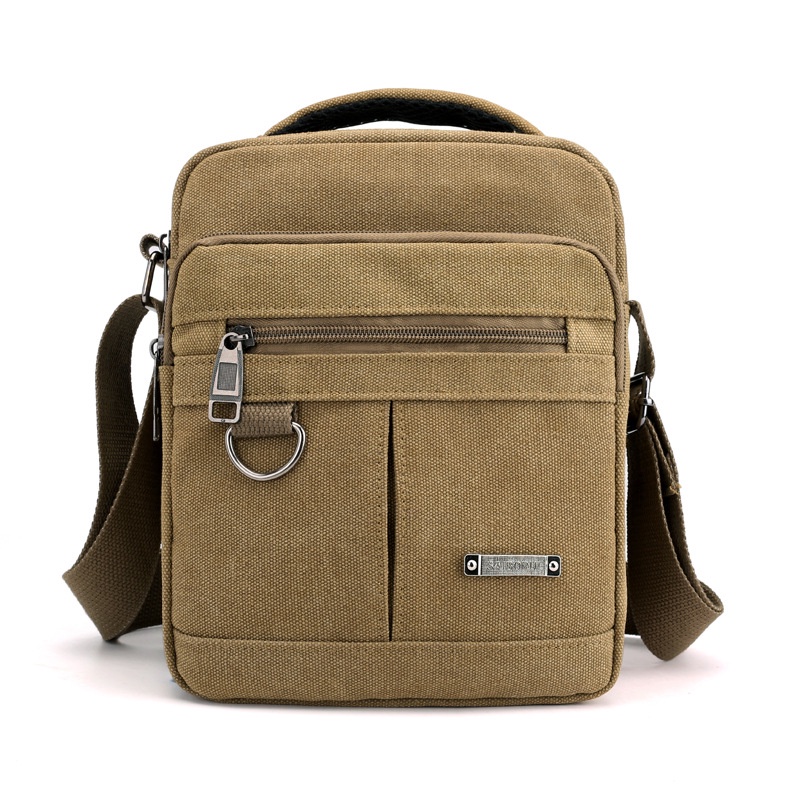 In StockNew Casual Men39s Canvas Shoulder Bag Men Messenger Bags Simple ...