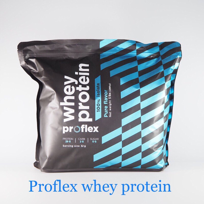 proflex isolate whey protein รสจืด ถุง 5 ibs กินไปไม่เกิน 10 ครั้ง ...