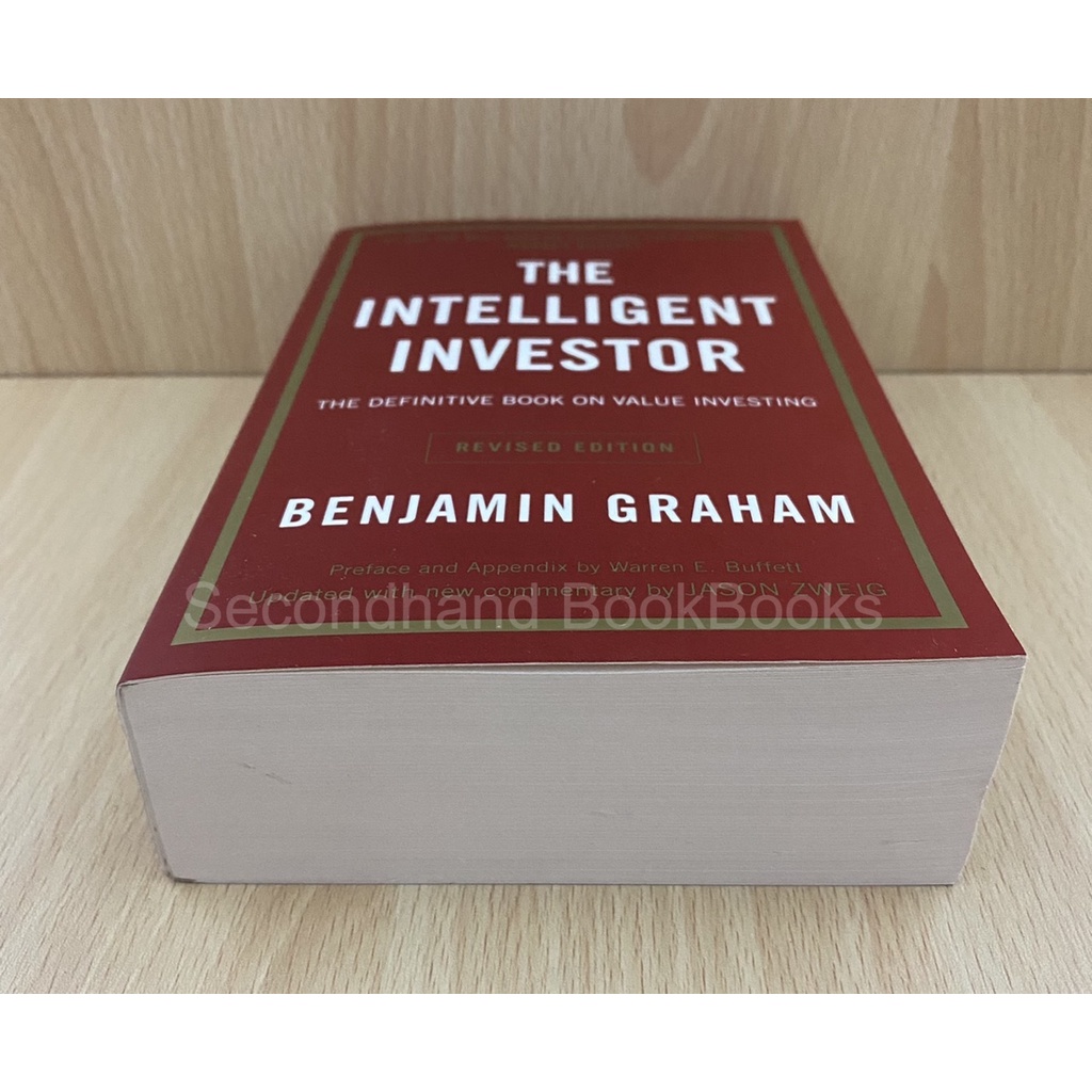 หนังสือภาษาอังกฤษ The Intelligent Investor สินค้าพร้อมส่ง ...