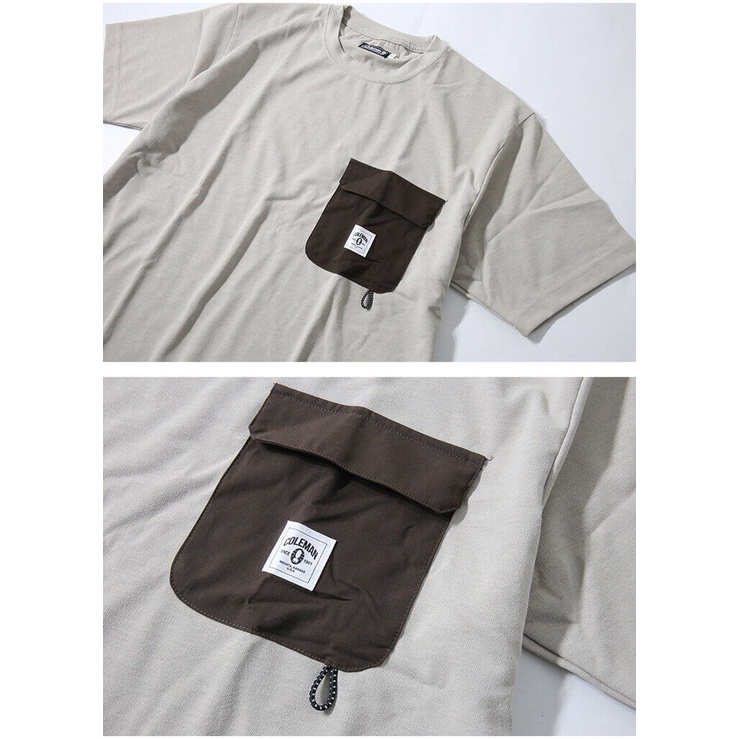 เสื้อยืด Coleman Cloth Pocket ของแท้ ของใหม่ พร้อมส่ง เสื้อแคมป์ปิ้ง ...