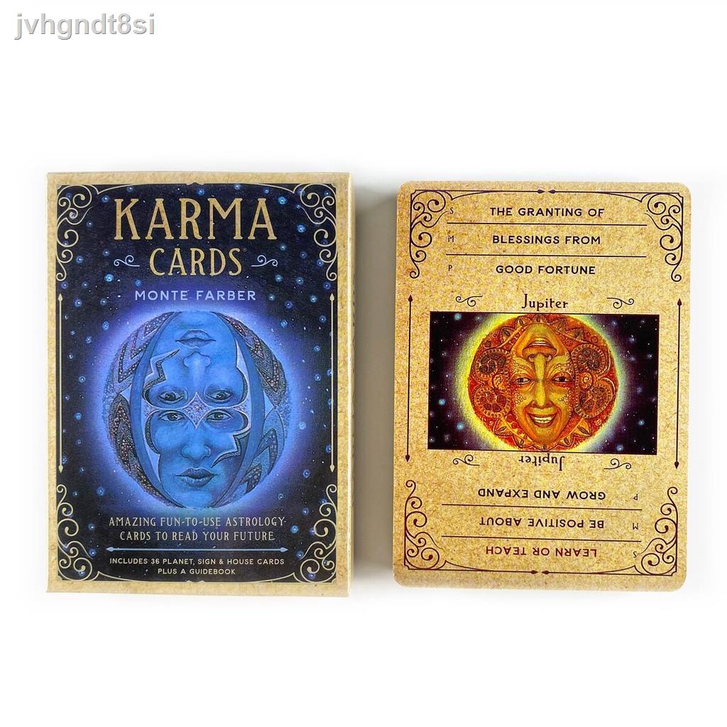 Karma Oracle Cards Leisure Party Table Game Fortune-telling Prophecy Tarot Deck - jvhgndt8si ...