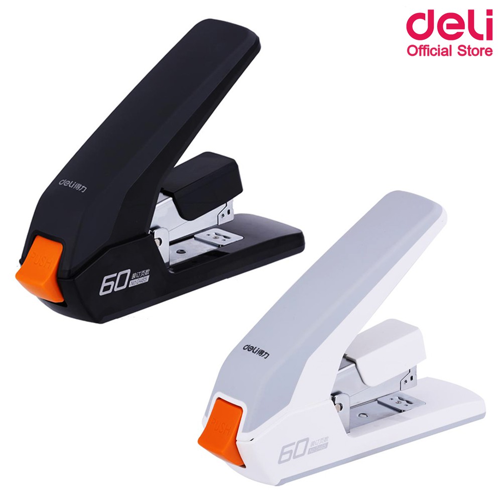Deli 0465 Effortless Heavy-duty Stapler 60sheets เครื่องเย็บกระดาษประหยัดแรง 60 แผ่น | Shopee ...