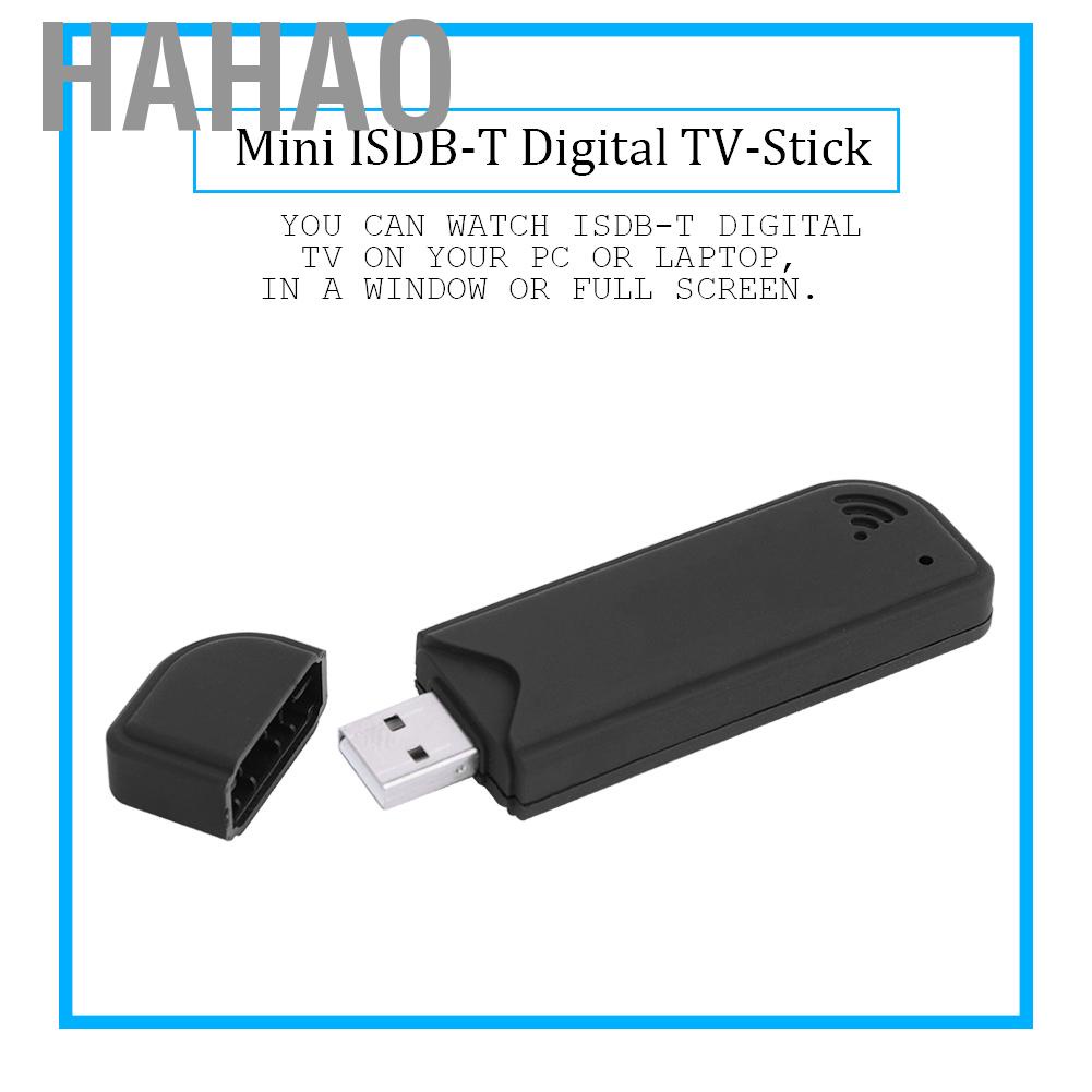 Hahao TV Stick Mini Original USB Tuner Black Standard Digital Video ...