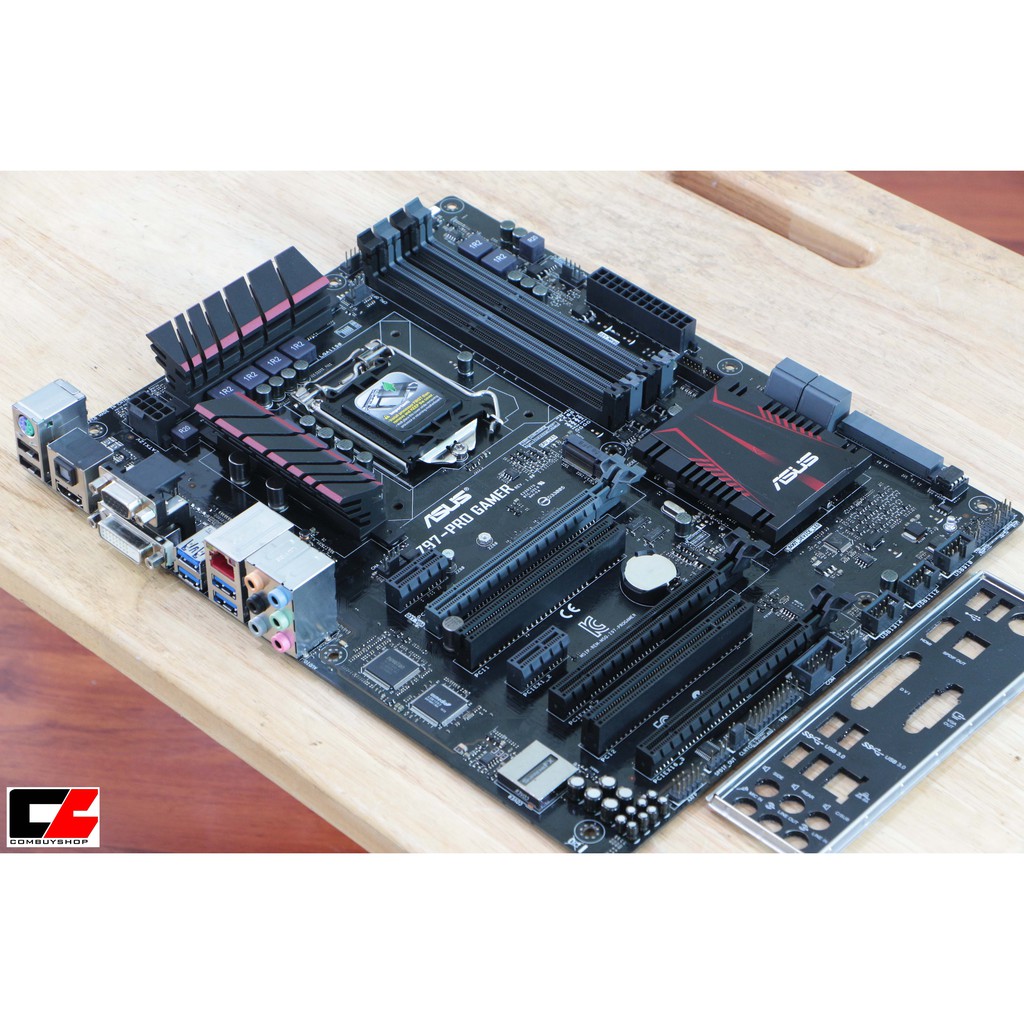 MB ASUS Z97 PRO GAMER LGA1150 [ MB ระดับท๊อปของเจน 4 // มีตัวเมนบอร์ด ...