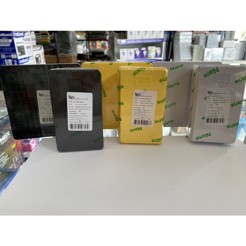 กล่องพักสายไฟขนาด 2x4 , 4x4 NANO | Shopee Thailand