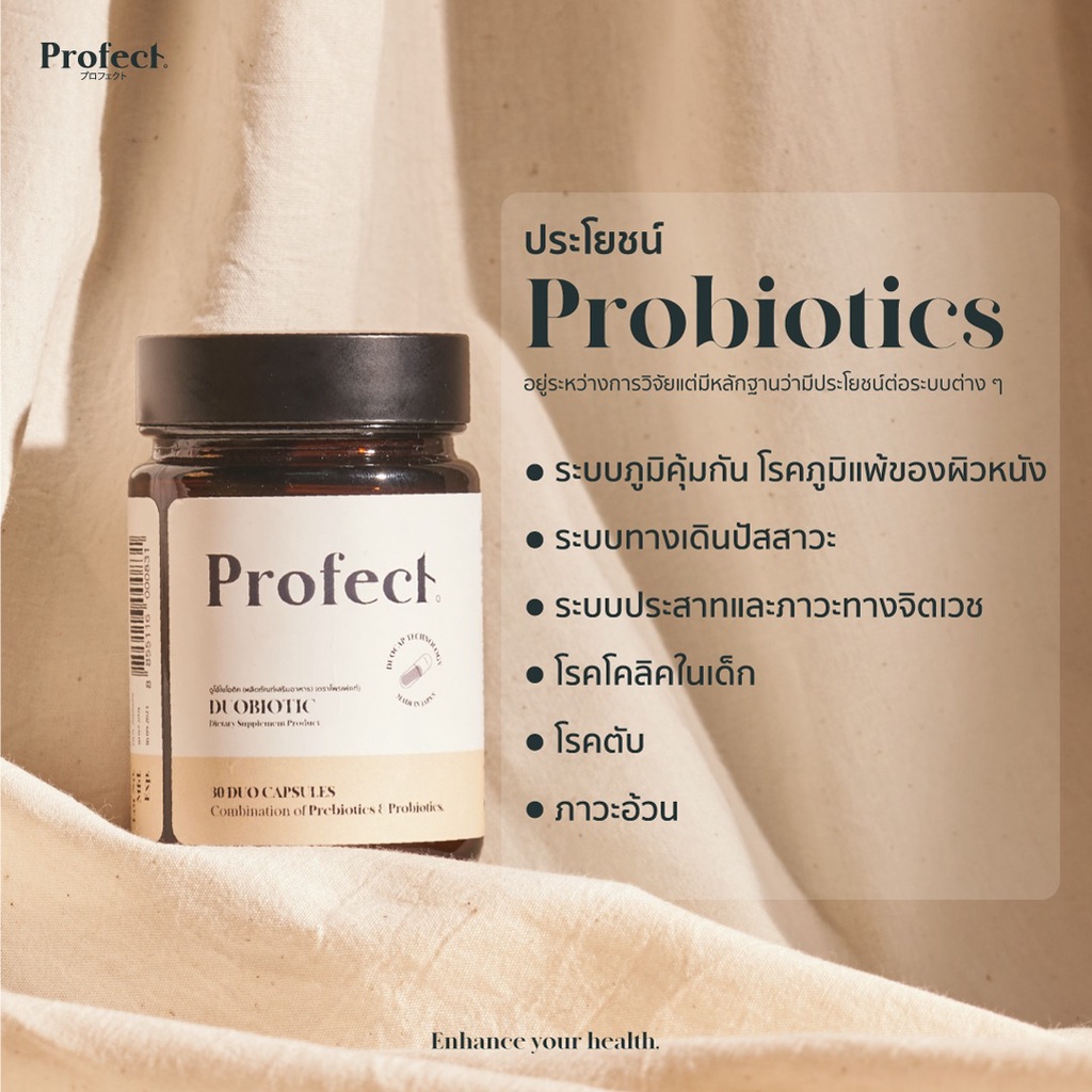 Profect DUOBIOTIC - Probiotics Prebiotics 30 Duo-Capsules - shopdee ...