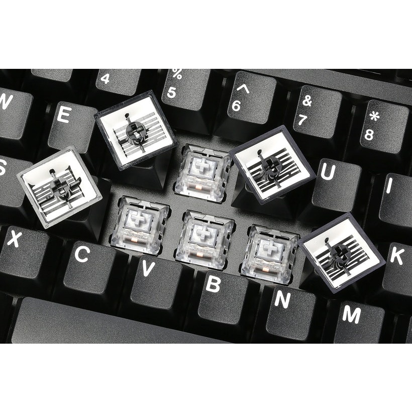 DROP GMK WHITE-ON-BLACK CUSTOM KEYCAP SET - wfkk5s7pfl - ThaiPick