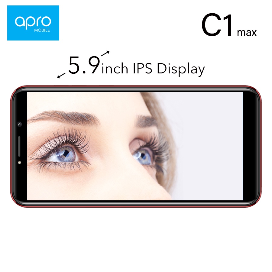 Apro รุ่น C1max สมาร์ทโฟน หน้าจอ 5.99นิ้ว ใช้เป๋าตังได้ ใช้ธนาคารได้ สินค้ามือ1 รับประกันศูนย์ ...