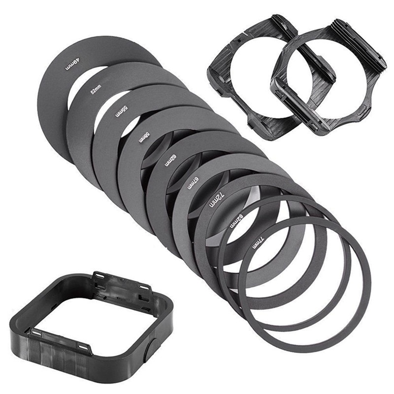 Camera Filtro Gradient Neutral Density Gradual ND Square Resin Filters ...
