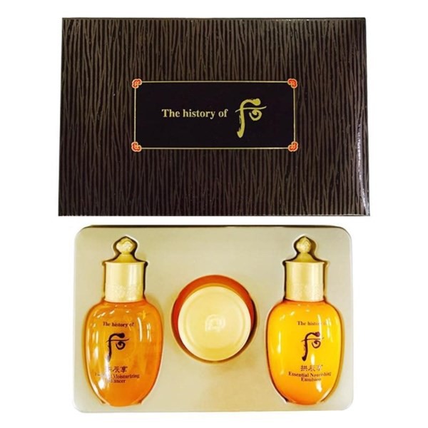 The History of Whoo Gongjinhyang 3 packs special gift kit | Shopee Thailand