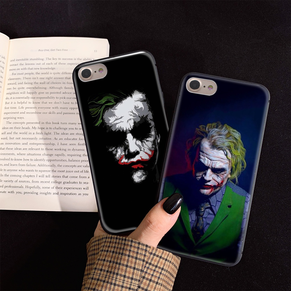 iPhone 12 Mini 11 Pro XR XS Max Soft Case B77 The Joker Detective ...