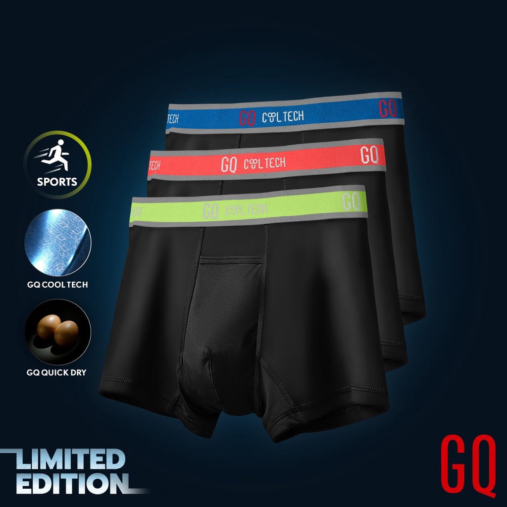 GQ Cool Tech - กางเกงในไข่เย็น รุ่น All-Day Secure Colorful Collection ...