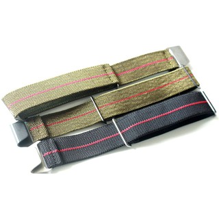 นำเข้า MN Paratrooper Parachute Elastic Strap 20MM 21MM 22MM Black ...