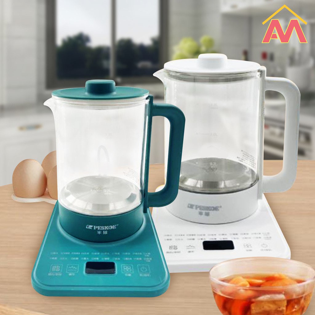 1.8L 1.5L Multifunction Health Pot Glass Electric Kettle Kitchen Cooker Soup 养生壶 茶壶 水壶 汤锅 电炖杯 ...
