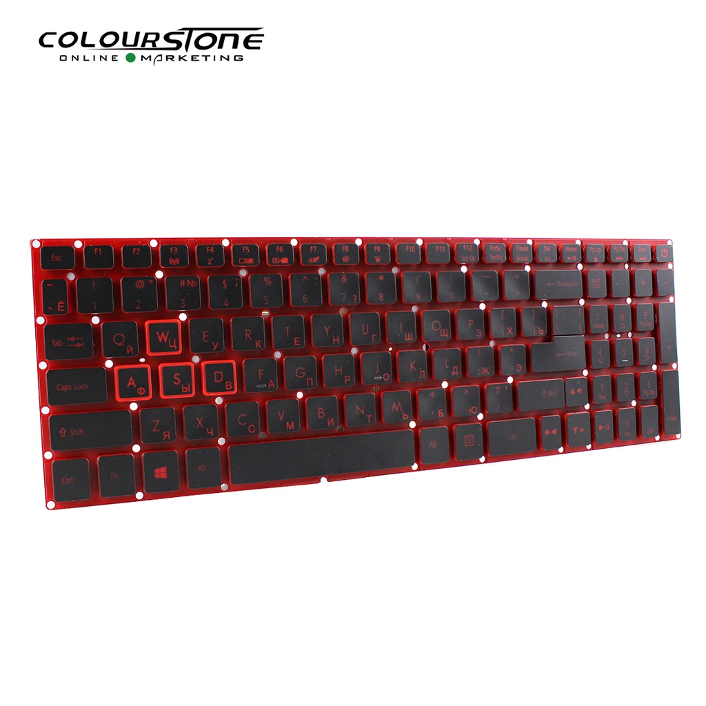 แป้นพิมพ์คอมพิวเตอร์ New Ru Back Light Laptop Keyboard With Framefor ...