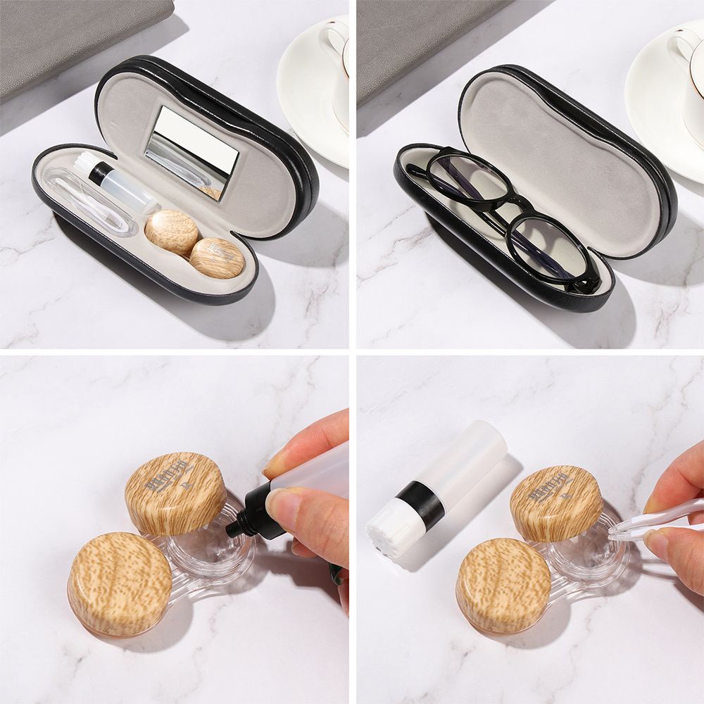 FUTURE???? Simple Hard Shell Eyeglass Box Storage Eyeglasses Protector ...