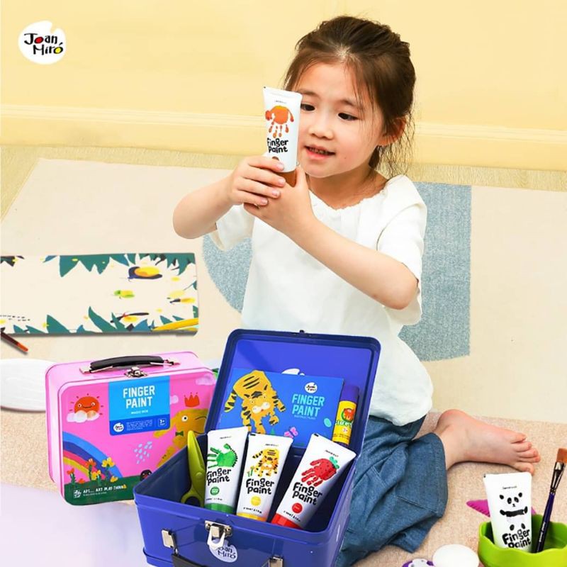 JoanMiro Finger Paint Magic Box - COLORS - babybunker - ThaiPick