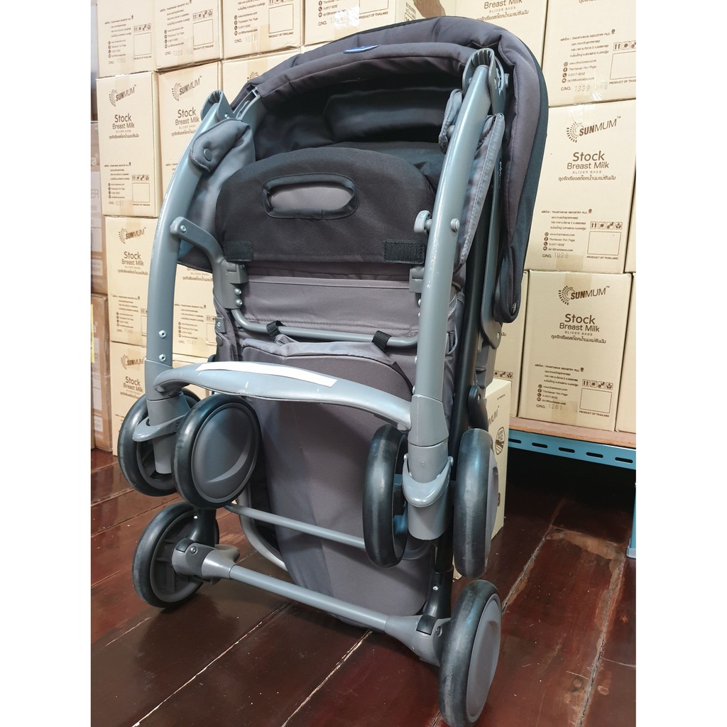 Chicco รถเข็นเด็กรุ่น Simplicity Stroller Plus Anthracite สีดำ (สินค้า ...