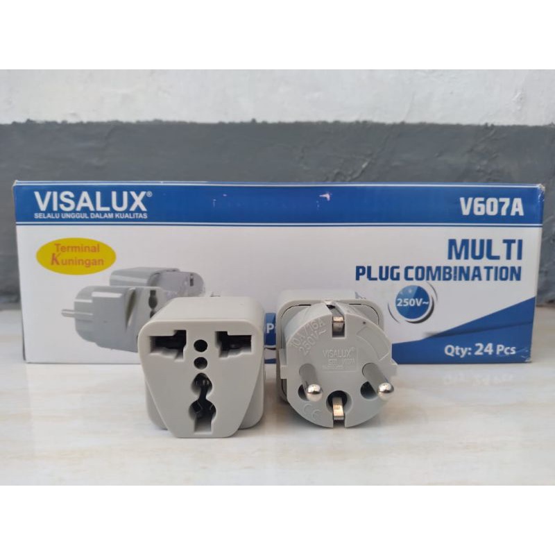 Visalux อุปกรณ์ปลั๊กสากล | Shopee Thailand