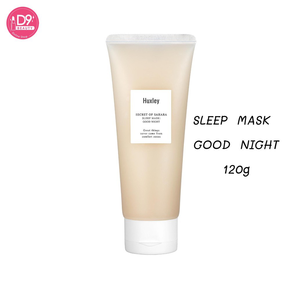 Real Stock ♤สลีปปิ้งมาสก์ HUXLEY Secret Of Sahara SLEEP MASK GOOD NIGHT ...