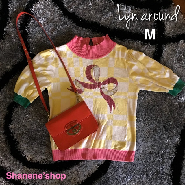 Lyn around แท้ เสื้อไหมพรม | Shopee Thailand