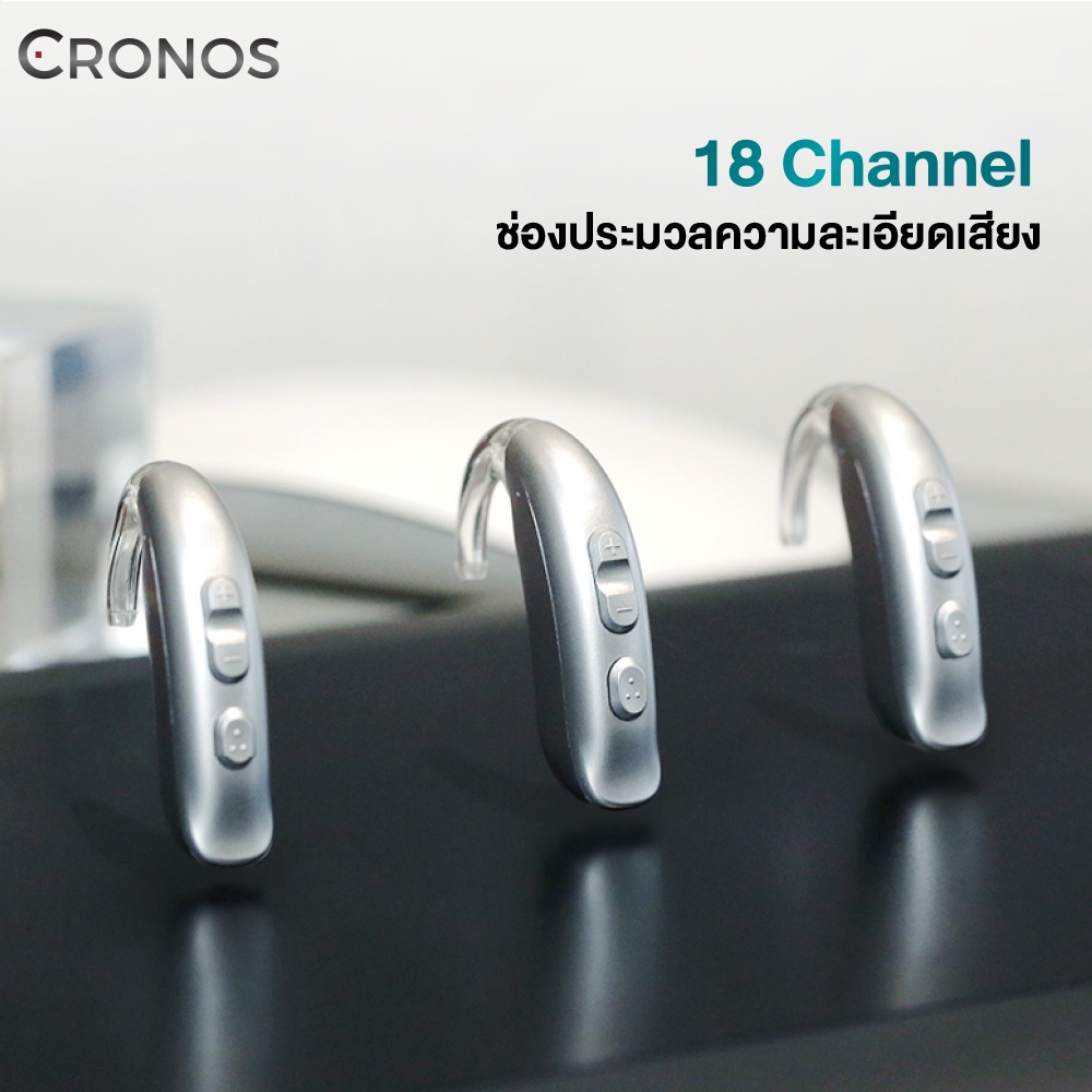 CRONOS รุ่น ZIRCON PRO เครื่องช่วยฟัง ดิจิตอล 18channelแยกเสียง รุ่น ...