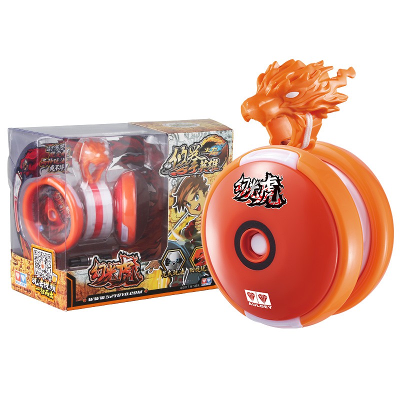 66k7 Yo-Yoของเล่นคืนสีขาวมังกรเปลี่ยนรูปวงเวียนมายากลแสงเสือFeiเงาสิงโต ...