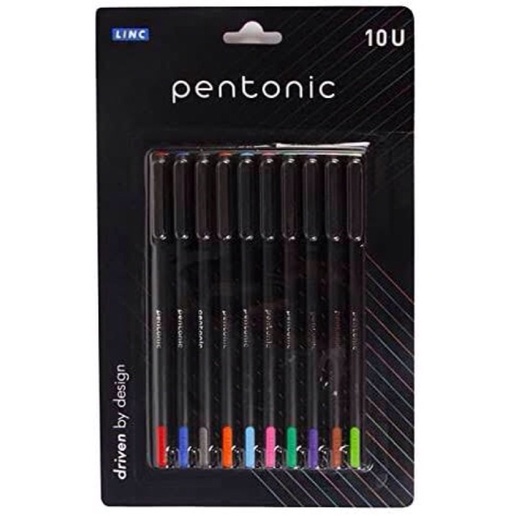 Linc pentonic ball pen (multi colour set) SUPER SMOOTH - w.t2527 - ThaiPick