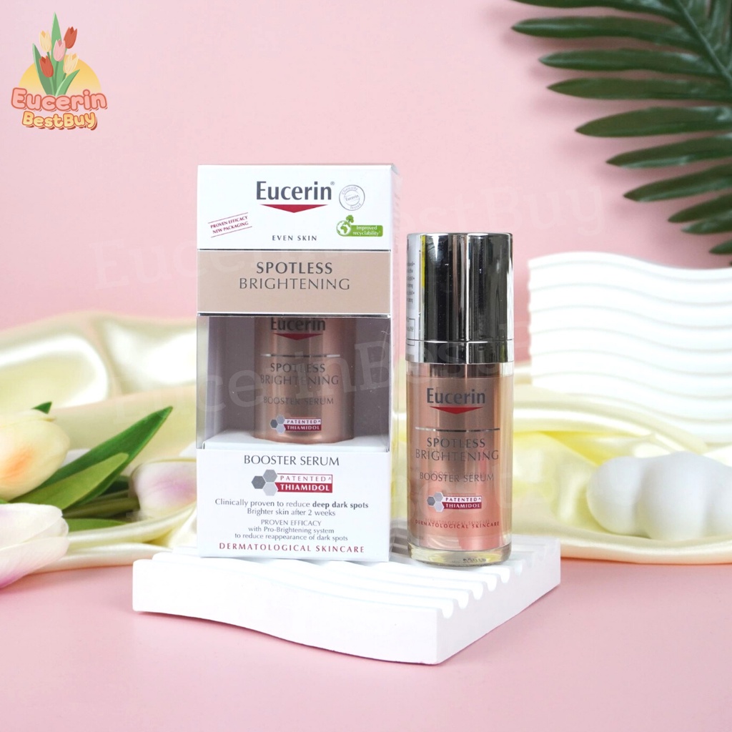 Eucerin Spotless Brightening Booster Serum 30ml ลดเลือนฝ้าแดดฝังลึก